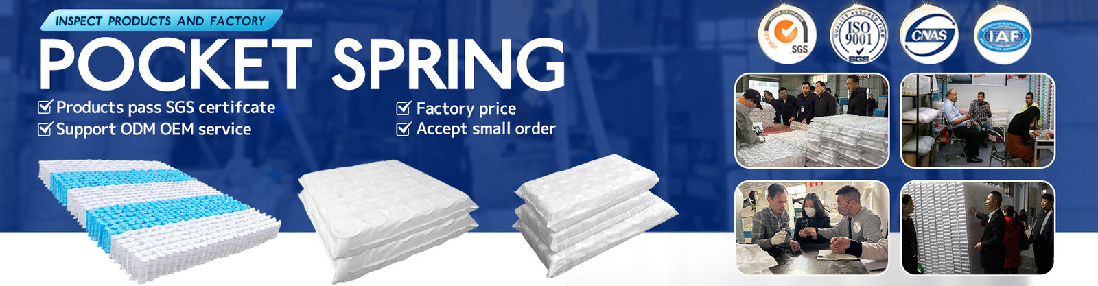 Quality Mattress Pocket Spring & Sofa Pocket Spring factory from China