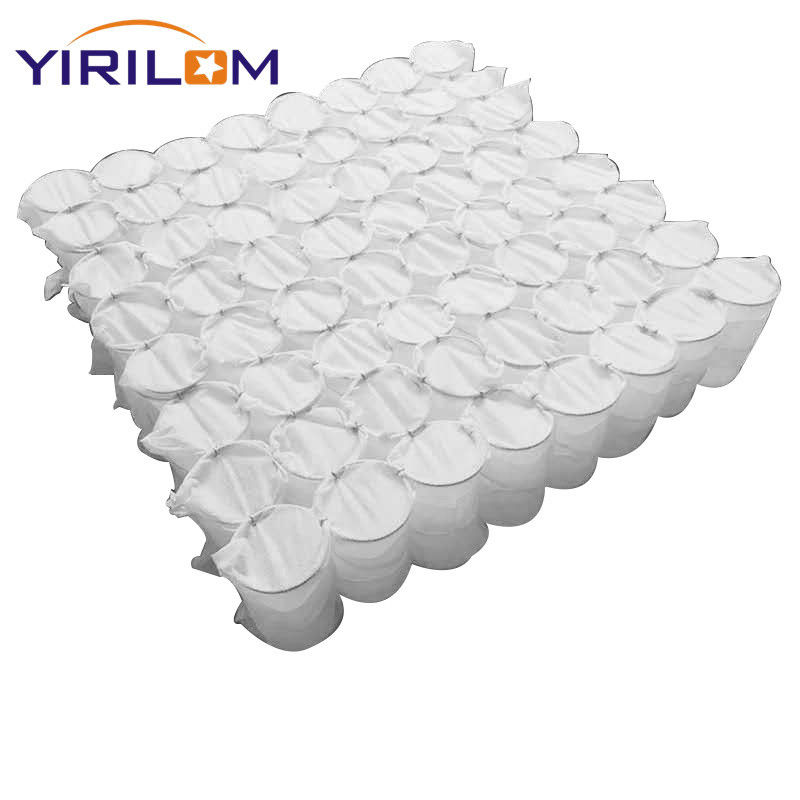 Customized 1.9mm Steel Wire With Fabric Covered Sofa Pocket Spring